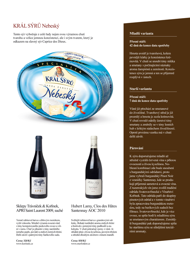 WINE & Degustation: Král Sýrů a víno