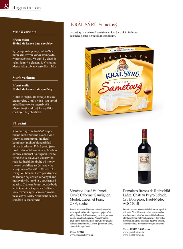 WINE & Degustation: Král Sýrů a víno